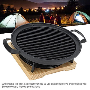 Outdoor Grill Stove Mini Grill Set Desktop Portable Grill Portable Die-casting Aluminum charcoal brazier Grill Non-stick Grill Cast Aluminum Small Grill Non-stick Food Grade Picnic Camping
