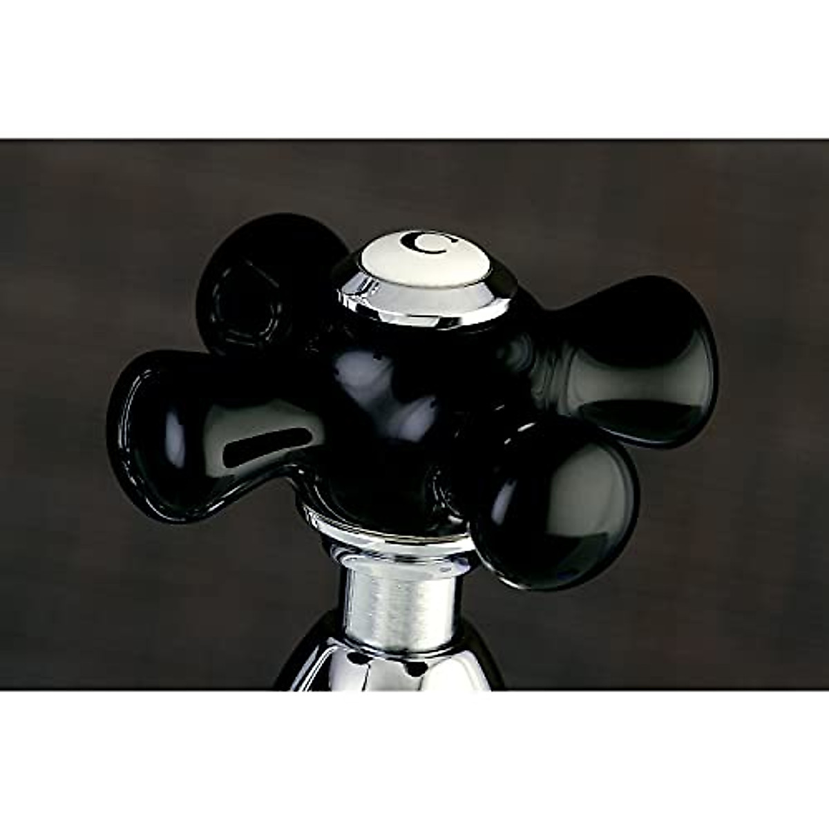 Kingston Brass KS1171PKX Duchess Bridge Kitchen Faucet, 8-3/4", Polished Chrome