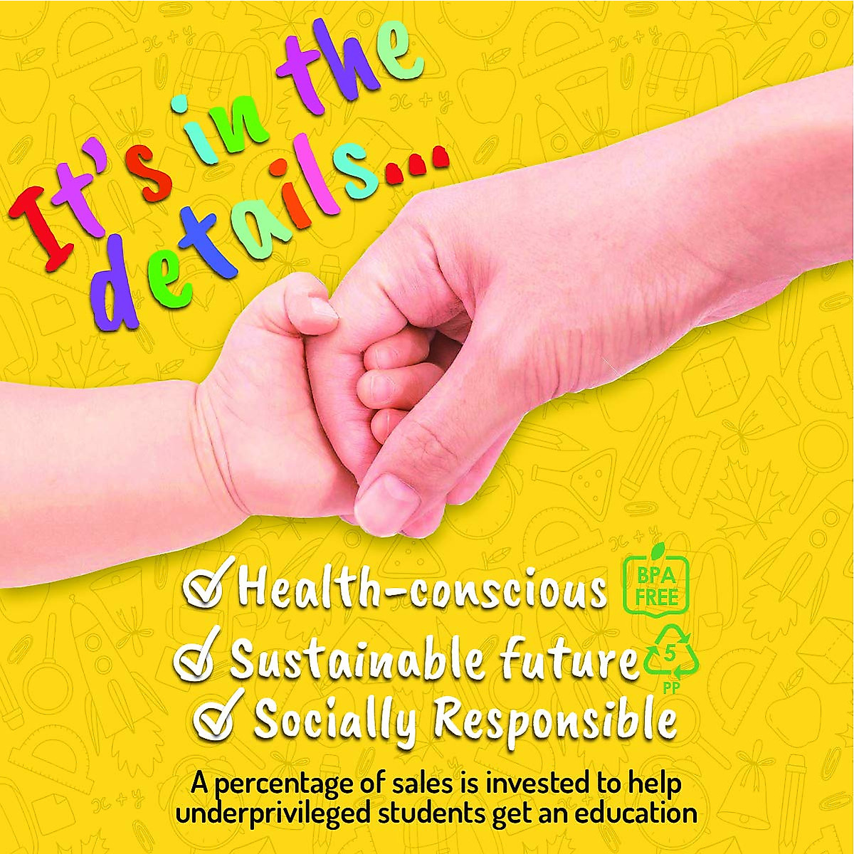 Fat Zebra Designs Educational Placemats - Set of 10 Learning Placemats - Easy Clean, Durable & Reusable Kids Table Mats - 12x17 Inches