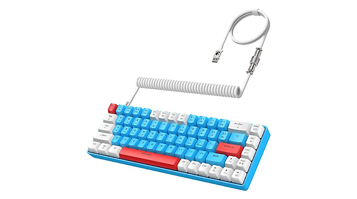 ZIYOU LANG RK-T8: Compact 65% RGB Mechanical Keyboard