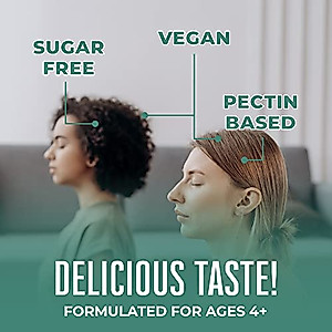 MaryRuth's Super Greens Gummies | Sugar Free | Super Greens Powder in a Gummy | 8 Greens Gummies with a Full Serving of Veggies for Adult & Kids Age 4+ | 2g Fiber Per Serving | Vegan | 60 Count