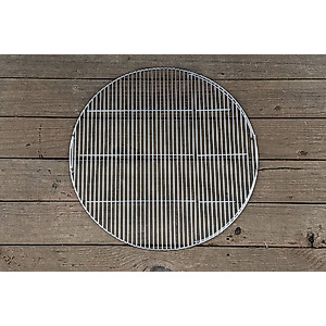 Slow 'N Sear SnS Grills 26" Stainless Steel Hinged Replacement Charcoal Cooking Grate