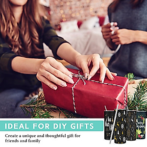 Layhit 4 Sets 20 oz Sublimation Tumbler Stainless Steel Blank Skinny Tumblers with Lids and Straws Brushes Double Wall Insulated Straight Sublimation Cups Water Coffee Mug for Travel Gift DIY, Black