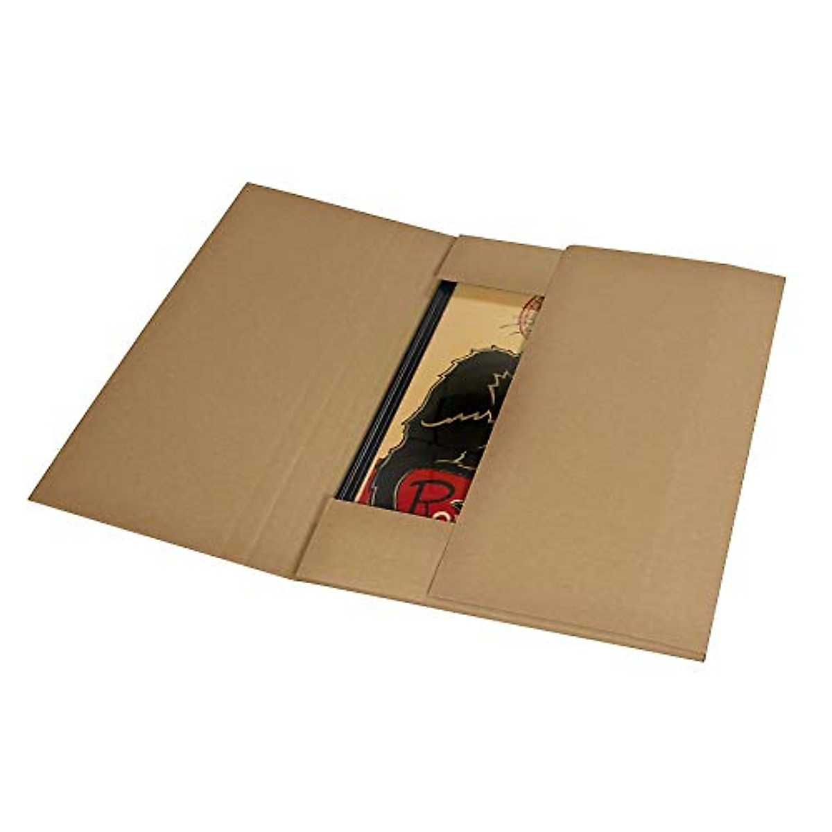Aviditi Brown Kraft Jumbo Mailing Boxes, 28" x 22" x 6", Pack of 20, Jumbo Easy-Fold, Crush-Proof, for Shipping, Mailing and Storing