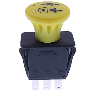 JEENDA Blade Clutch PTO Switch Compatible with Exmark Toro 116-0124 1160124 8 Terminals 103-5221