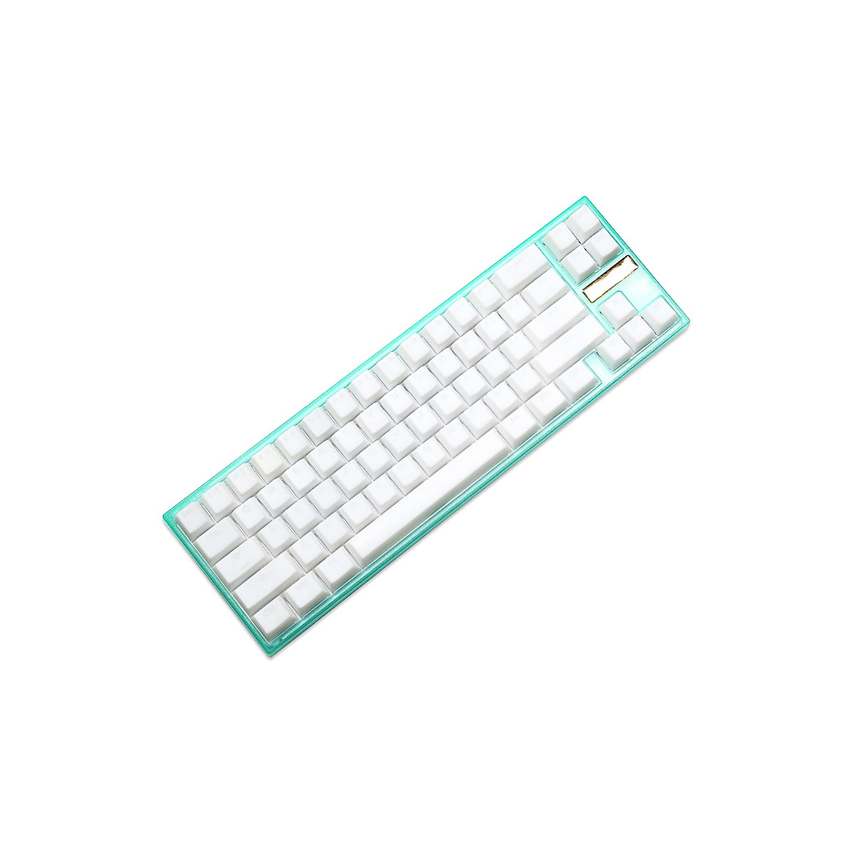 Taihao Cubic Profile Nana De Coco Translucent Backlit Doubleshot keycaps for DIY gaming mechanical keyboard oem profile Forested (NanaDeCoco Forested Keycap)