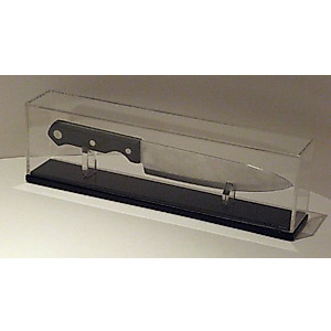 RCS Plastics Knife Display Case 14in Stand Fits Custom Work and Randall Knives