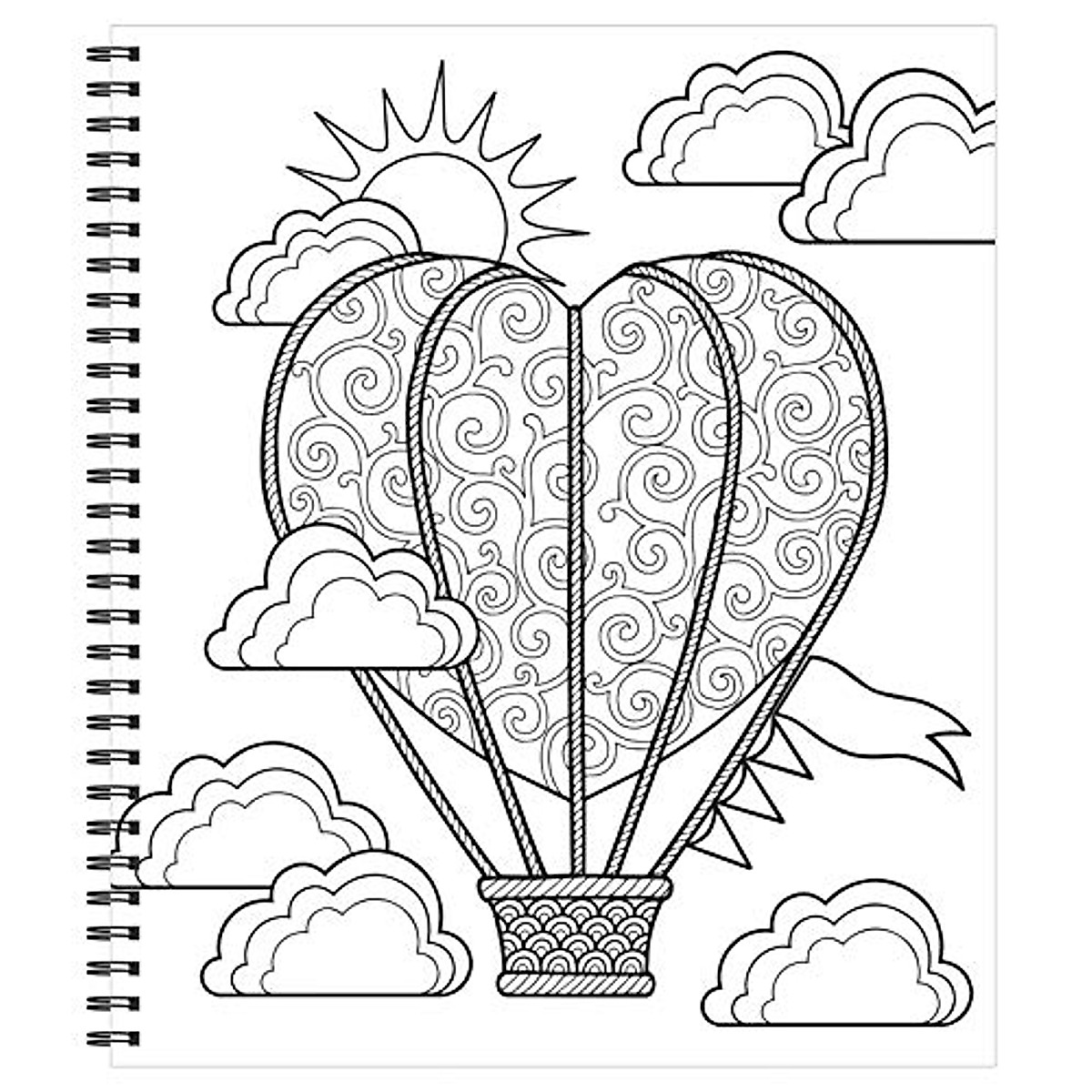 Large Print Easy Color & Frame - Stress Free (Adult Coloring Book)