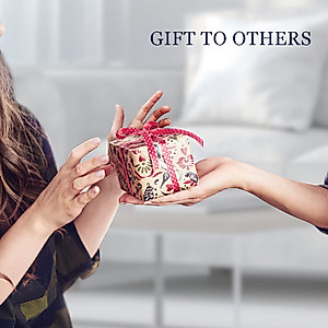 Yawcorp Stocking Stuffers for Women, Cozy Socks Fuzzy Socks for Women, Christmas Gifts Cupcake Socks Birthday Gifts for Mom Sister Wife, 3 Pairs (Red, Purple, Pink), One Size