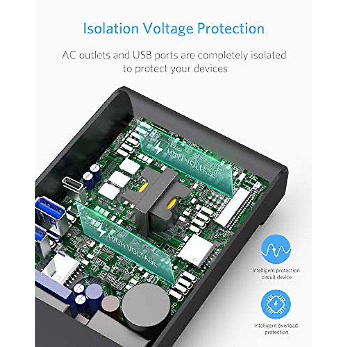 BESTEK 200W Power Inverter, DC 12V to AC 110V Car Inverter with Total 7.8A 4 USB Ports Multi-Protection Car Charger Adapter, ETL Listed(Black)