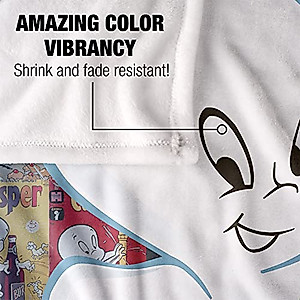 Casper The Friendly Ghost Casper and Covers Officially Licensed Silky Touch Super Soft Throw Blanket 50" x 60"