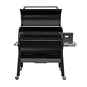 Weber SmokeFire EX6 (2nd Gen) Wood Fired Pellet Grill, Black