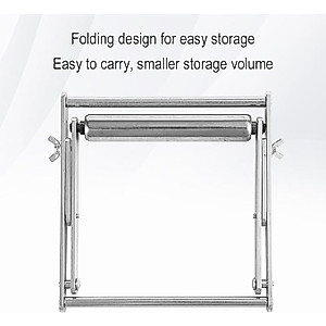 Live Clouds 2pcs Adjustable Cutting Machine Support Frame, Metal Cutting Machine Work Support Stand, Adjustable Height Table Saw Stand Material Support Frame, Cutting Machine Attachment (small)