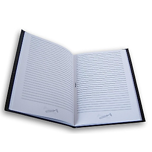 Planners Address & Contacts Book - Faux Brown Leather - 5 x 7 Inches