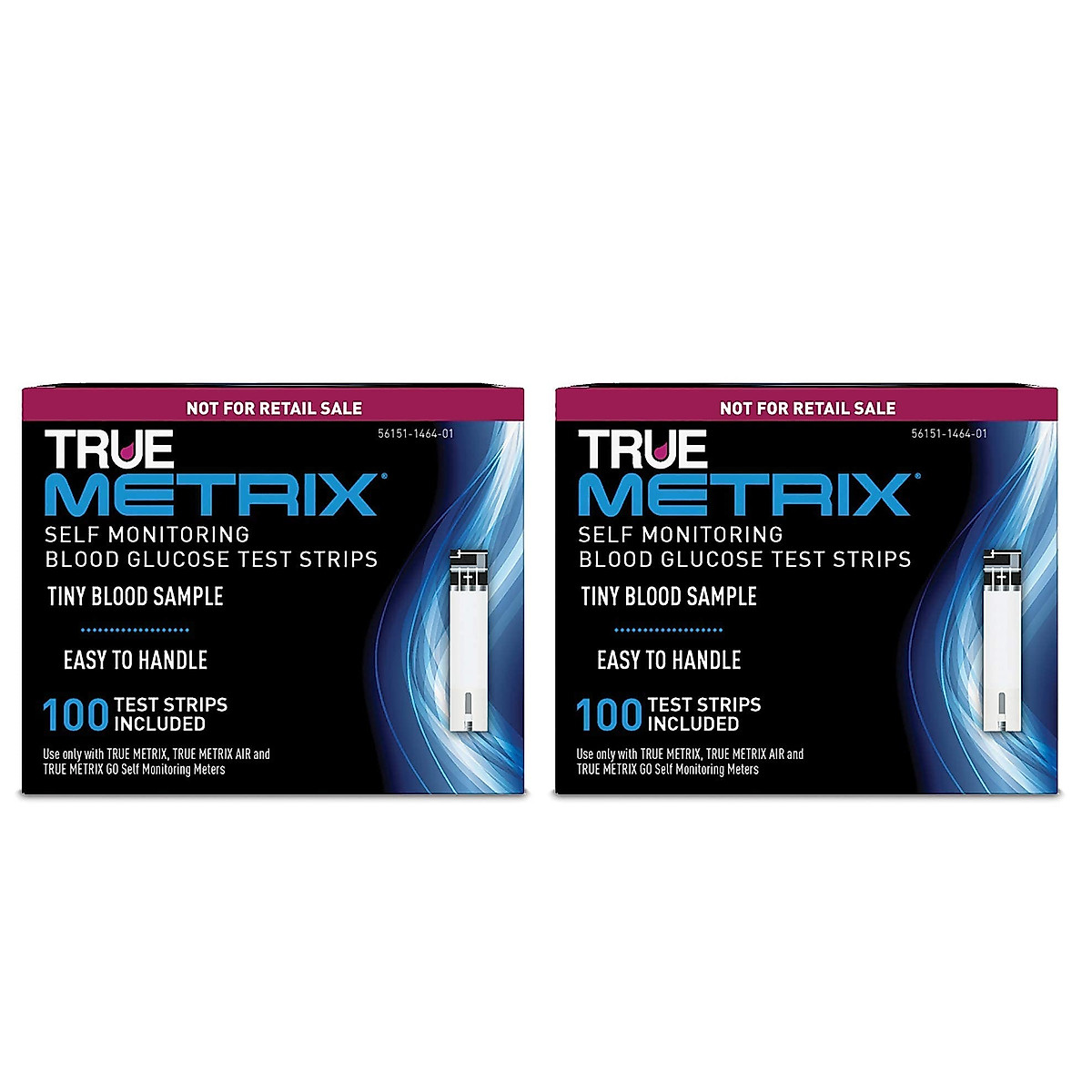 TRUE METRIX® GO Starter Kit with TRUE METRIX® Blood Glucose Test Strips NFRS 100ct - 2 Pack (200 Test Strips)