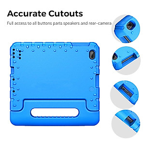 SIMPLEWAY Kids Case for Onn 8 inch 2020/2019 (Model: 100011885 / ONA19TB002), Shockproof Durable Light-Weight Kids Friendly Case with Convertible Handle for Walmart Onn 8 inch Tablet