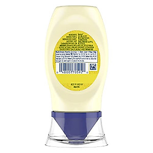 Hellmann's Mayonnaise Real Mayonnaise For a Creamy Sandwich Spread or Condiment Squeeze Bottle Sandwich Spread 5.5 oz