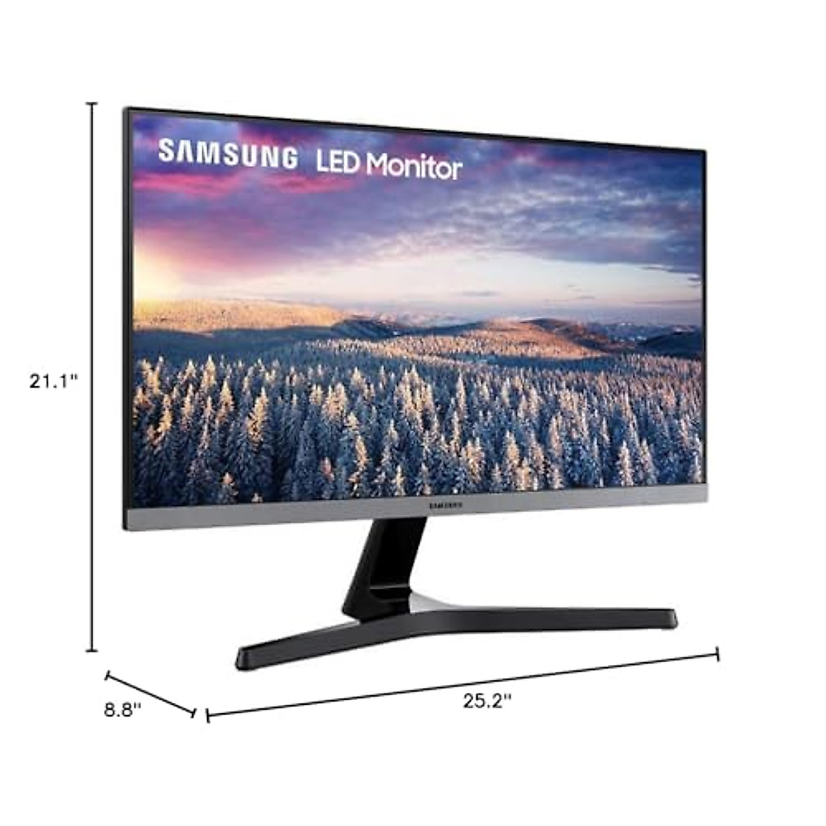 Samsung 27 inch Class SR35 Full HD Monitor With Bezel-less Design, AMD Freesync And 75Hz Refresh Rate (LS27R350FHNXZA)