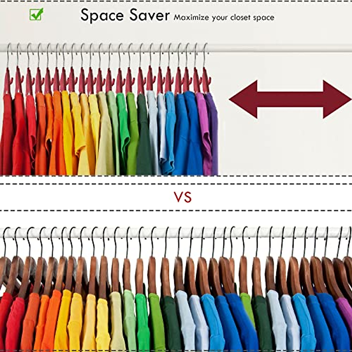 ATZJOY Velvet Hangers, Non Slip Strong and Durable Clothes Hangers with 360 Degree Swivel Hook for Coats, Suit, Shirt, Pants & Dress Clothes(30 Pack Burgundy)