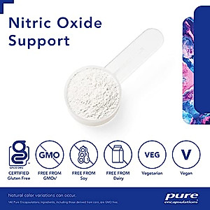 Pure Encapsulations Nitric Oxide Support | Supports Healthy Oxygen Circulation and Promotes Energy Production Within Muscles | 5.7 Ounces
