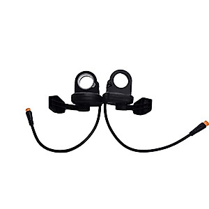 108X Left Thumb Throttle 3 Pin Waterproof Connector for Electric Modified Bike