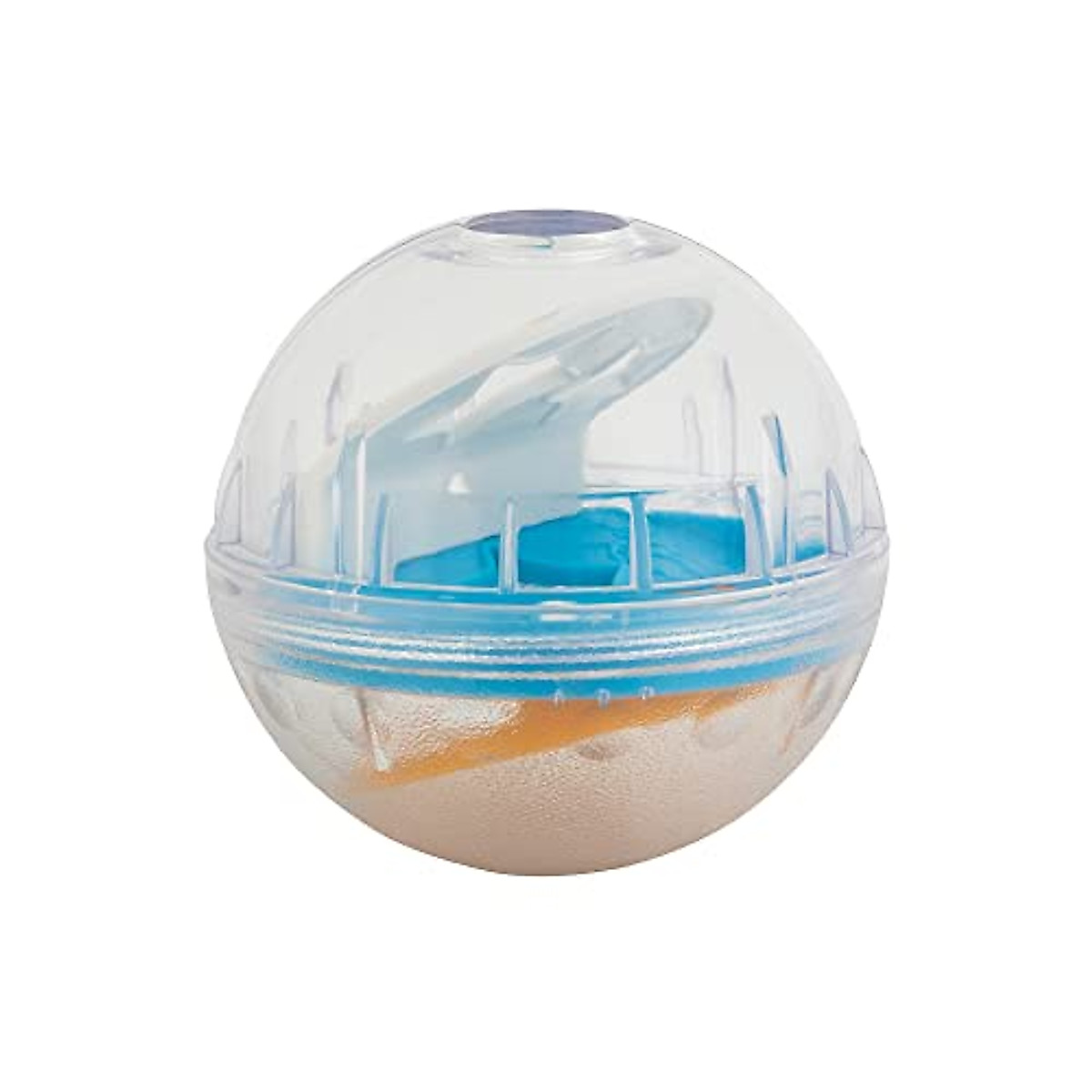 Pet Zone IQ Treat Ball Dog Treat Dispenser Interactive Dog Toy - 3" - for Dogs and Cats - Adjustable Difficult Dog Ball for Treats