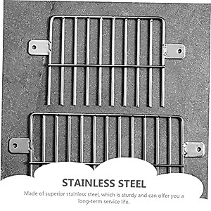 DOITOOL 5 sets Guard Pipe Water Roof Sink Drain of Leaves Floor Tool Balcony Flank Gutter Screen Net Filter Other Rainwater Downspout Debris Strainer Cleaning Drain-pipe Stainless Mesh