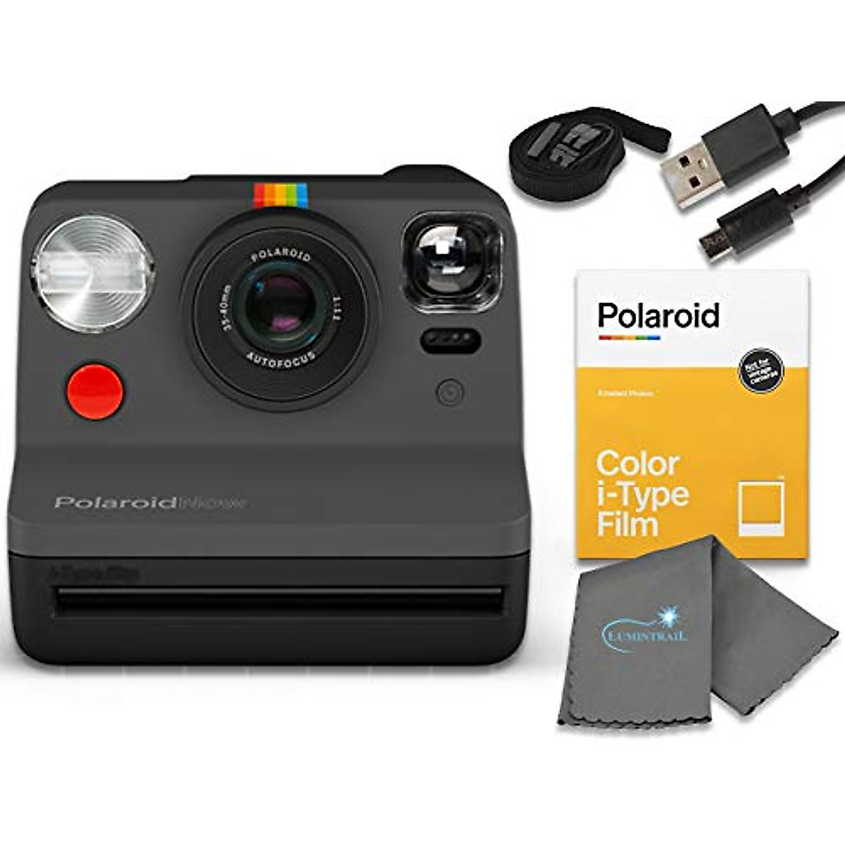 Polaroid Now Instant Camera Bundle - Capture Moments Instantly