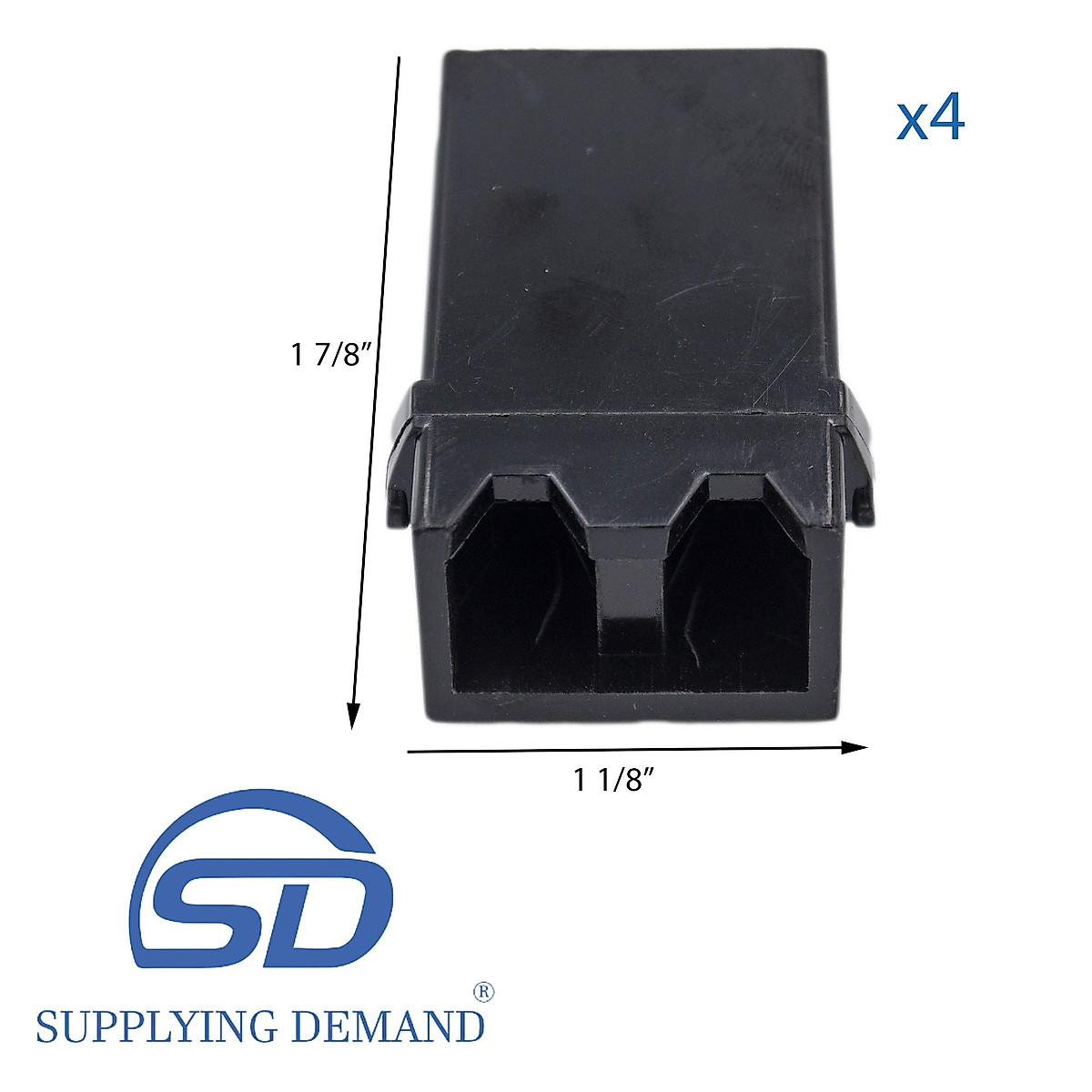 Supplying Demand 330031 5303935058 4 Pack Electric Range Top Burner Receptacle and Wire Replacement Kit