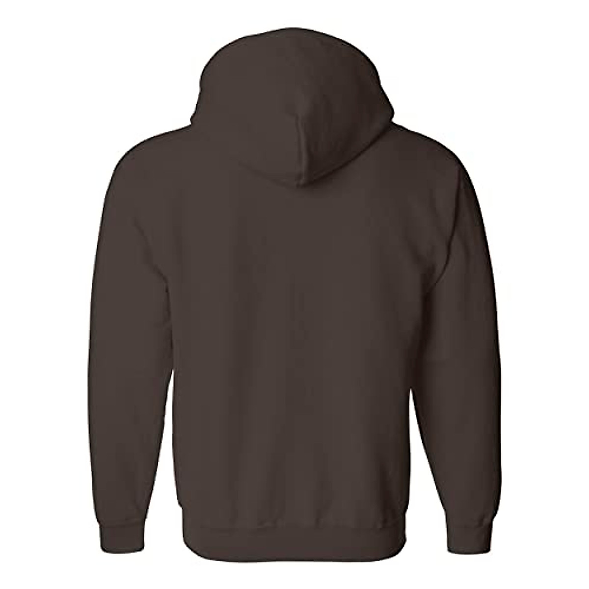 Gildan Heavy Blend Full-Zip Hooded Sweatshirt 20F Dark Chocolate