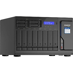 QNAP TVS-h1288X-W1250-16G High-speed media NAS with Intel® Xeon® W-1250 CPU and Two 10GbE Ports