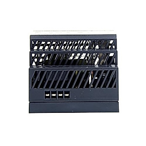 TorqCali HDR-100-15 85W Slim DIN Rail Power Supply 15V 6.13A Universal Input for Industrial Automation, Building Automation, and Home Automation