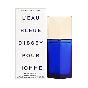 L'eau Bleue D'issey Pour Homme By Issey Miyake For Men. Eau De Toilette Spray 2.5 Ounces