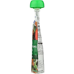 Plum Organics Stage 2 Organic Baby Food, Pumpkin, Spinach, Chickpea & Broccoli, 3.5 Ounce Pouch (Pack of 6)