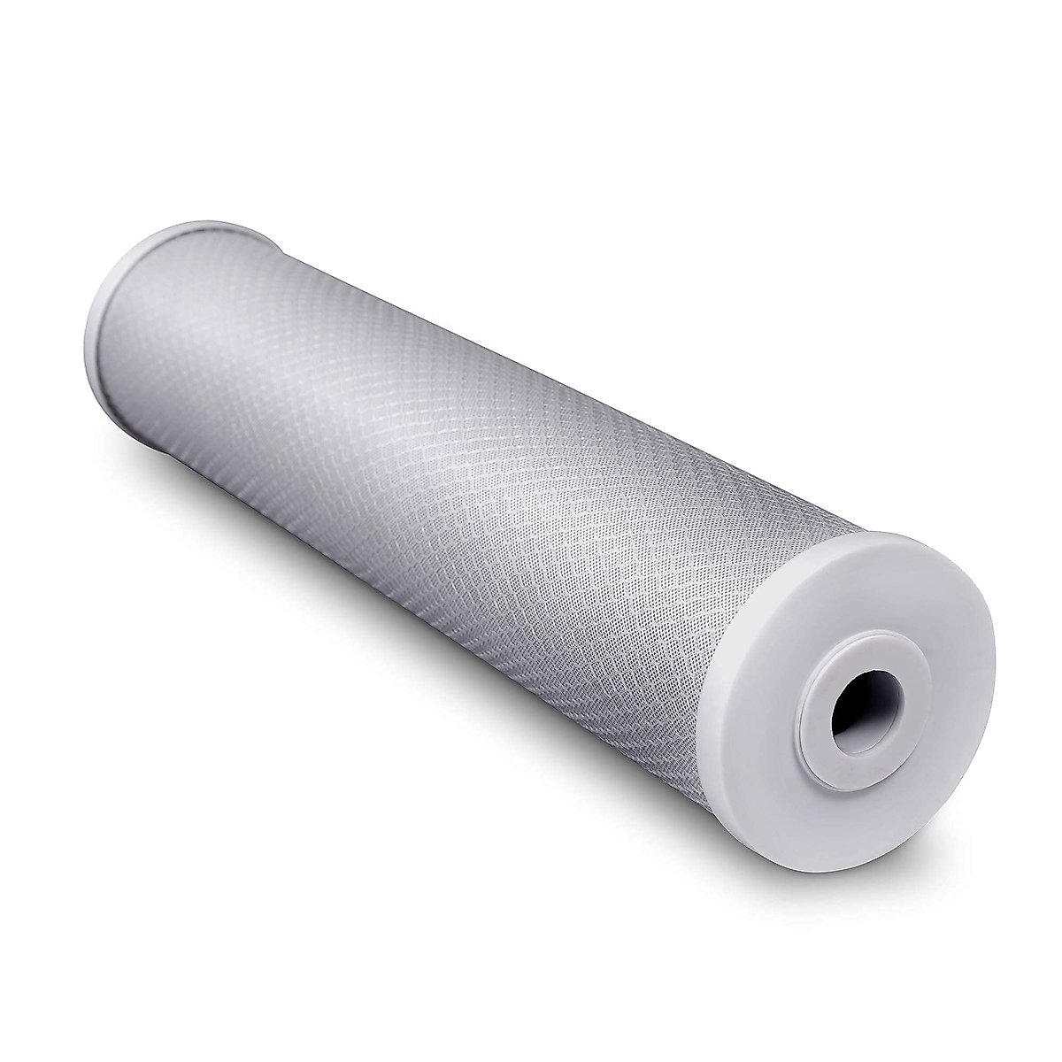 High Capacity Coconut Shell Carbon Block Water Filter 5 Micron Cartridge 4.5" x 20" for Universal Whole House System WELL-MATCHED with CB-45-2005, FC25B, FLTWH2045C02 and PRL-RCL (4 Pack)