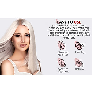 Milano Care Keratin Clarifying Shampoo 500ml/16oz