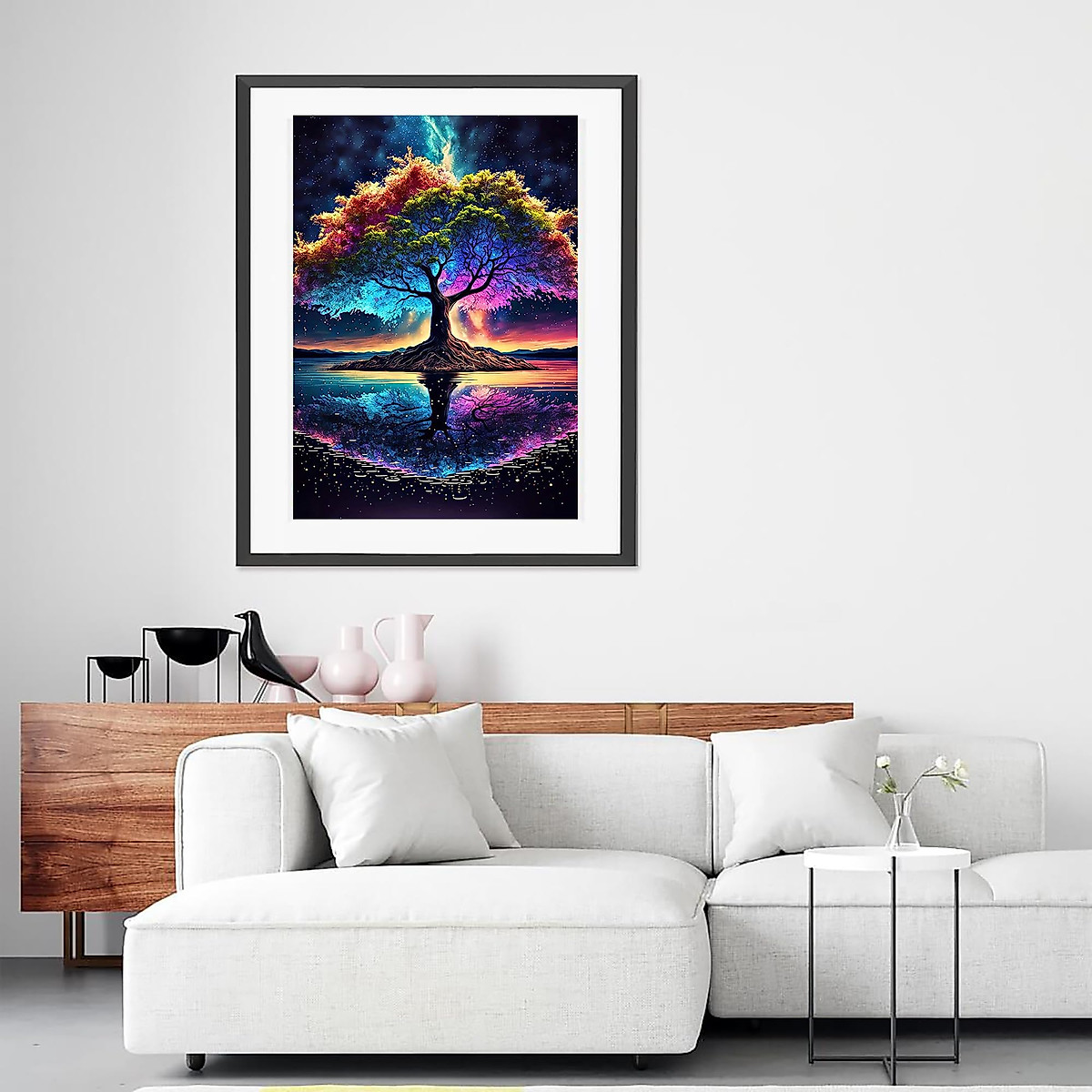 VALOYI Tree of Life Diamond Painting Kits, Diamond Art Kits for Adult Beginner, DIY 5D Round Full Drill Diamond Art for Home Wall Decor Gift 11.8x15.7inch