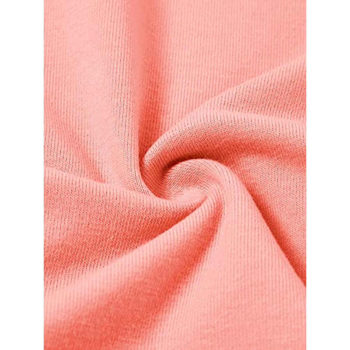 SweatyRocks Women's Eyelet Embroidery Short Puff Sleeve Top Round Neck Plain Tee Shirt Watermelon Pink S