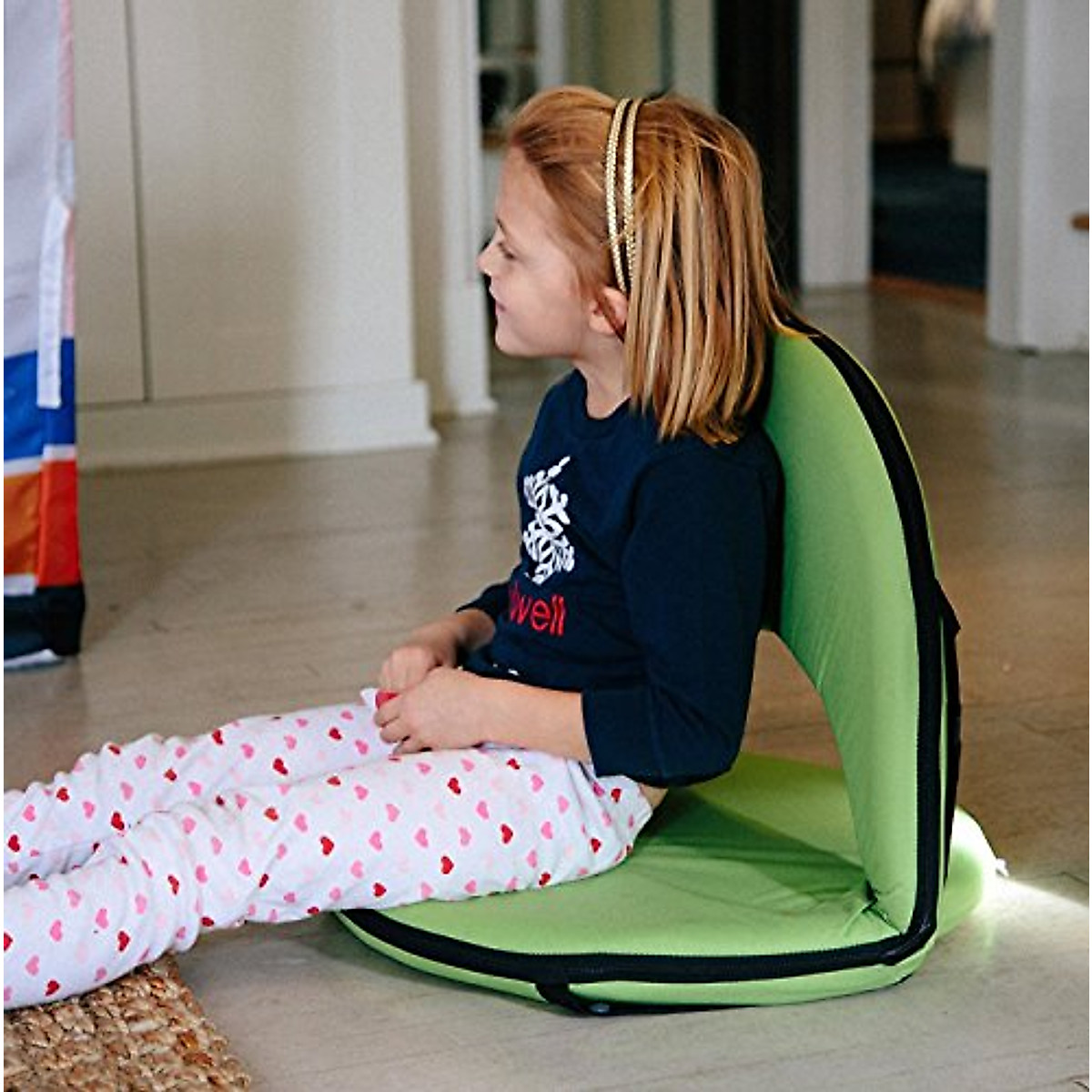 Stansport Multi Fold Padded Seat - Green (G-7-10) 21.5" L x 20.5" W x 17" H