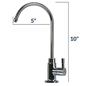 Olympia Water Systems OROS-80 5-Stage Reverse Osmosis Water Filtration System with 80GPD Membrane - NSF Certified