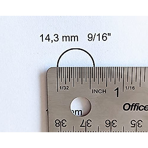 Plastic Stopper Replacement Plug for Salt and Pepper Shakers, Flower Pots, Bottles, Pipes etc 5/8”, 9/16”, 1/2” (6 pcs)