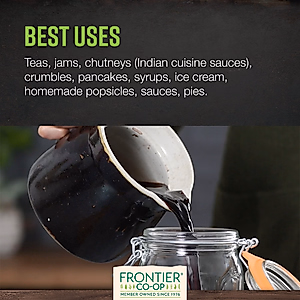 Frontier Co-op Organic Dried Elderberries, 1lb Bulk Bag, European Whole | Kosher & Non-GMO | Organic Elderberry Berries Dried, for Immune Support