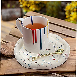 VILLCASE 2pcs Pallet Mold Oval Tray Crystal Decor Resin Molds Teacup Tray Mold Resin Tray Molds DIY Irregular Cloud Design Tray Mold Serving Tray Mold Novel Shaped Tray Mold Jewelry Coaster