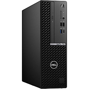 Dell OptiPlex 7090 SFF Desktop Computer – Intel i7-10700 Upto 4.8GHz, 32GB RAM 1TB NVMe SSD, DVD, DisplayPort 4K Monitor Support, HDMI, AC Wi-Fi, Bluetooth - Windows 10 Pro