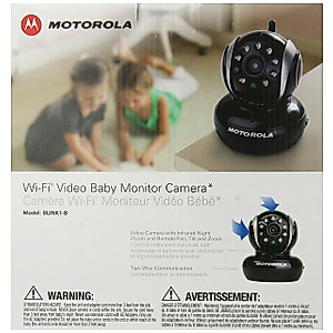Motorola Blink1 Wi-Fi Video Camera for Remote Viewing with iPhone and Android Smartphones and Tablets, Black