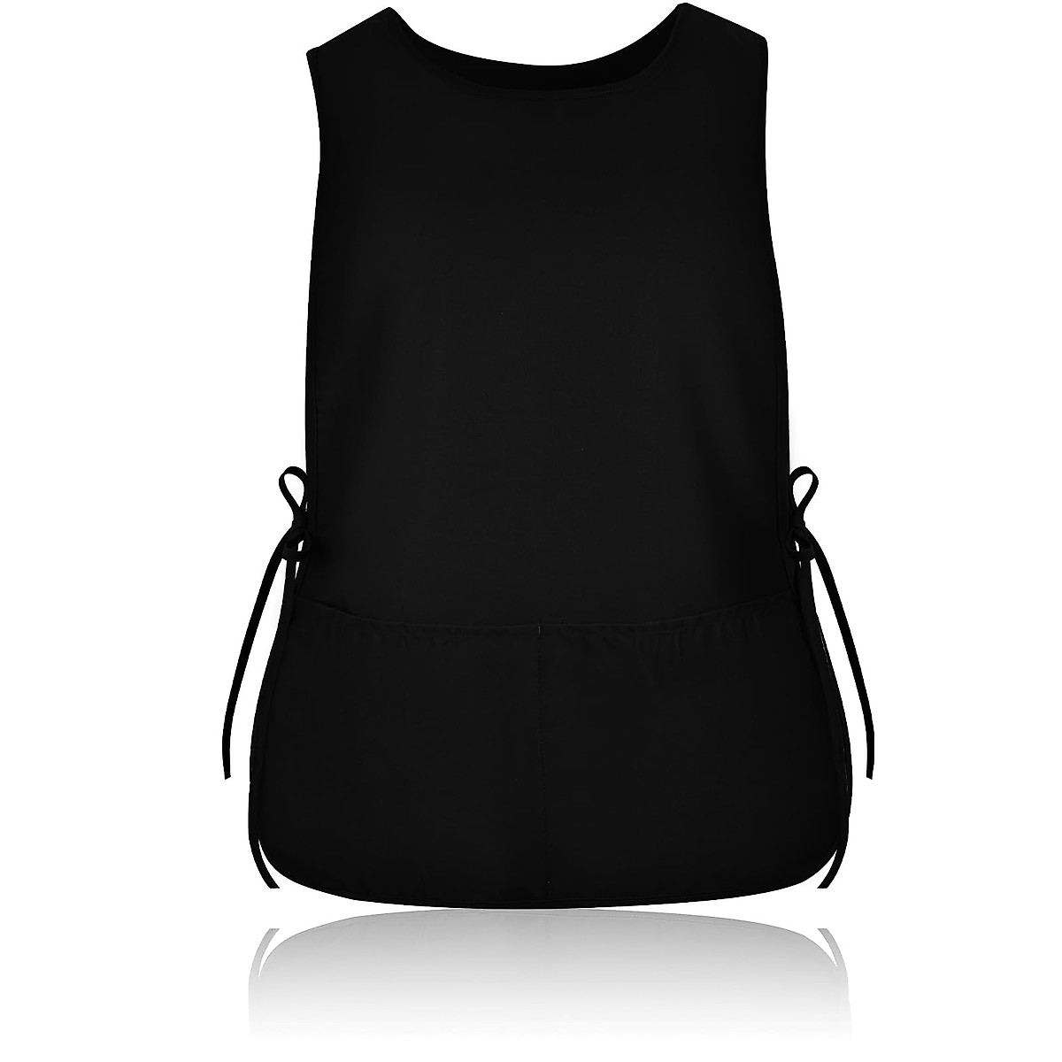 TFTAFAN Cobbler Apron Unisex Waterproof Apron with 2 Deep Pockets Art Smock for Painting Cleaning Artiest Apron work kitchen (1, Black)