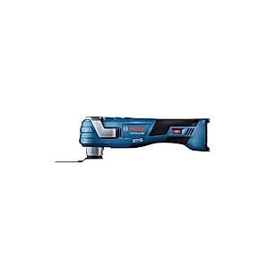 BOSCH GOP18V-34N 18V Brushless StarlockPlus Oscillating Multi-Tool Bare Tool, Cordless, Variable Speed, with 1-1/4 In. Bi-Metal Plunge Cut Blade
