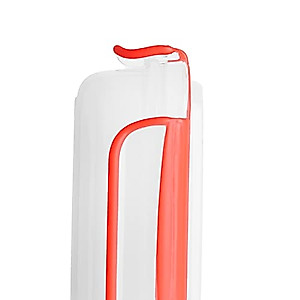 Kitchen & Cabana - 4 Pack of Sandwich Containers - Reusable, BPA Free Plastic, Snap Shut Lids with Airtight Silicone Seal. Great for Sandwiches, Snacks and Storage. (Kid Size Containers - 4 Pack - Multicolor)