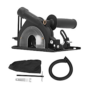 Angle Grinder Stand, Adjustable Cutting Bracket Grinder Holder Cutter Support Protective Cover 0-45° Angle Grinder Accessories Cover for 100 to 125mm Angle Mill (Set 1)