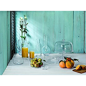 Luigi Bormioli Sublime 34 oz Carafe with Cork Stopper, 1 Piece, Clear